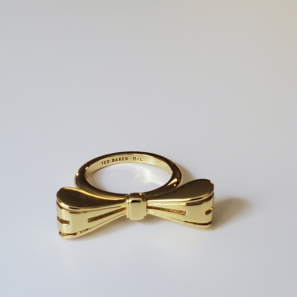 Ted Baker London | Jewelry | Ted Baker Gold Bow Ring | Poshmark